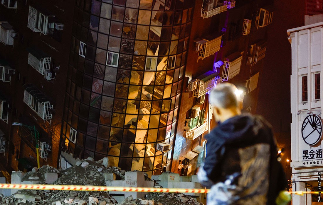 Землетрясение на Тайване